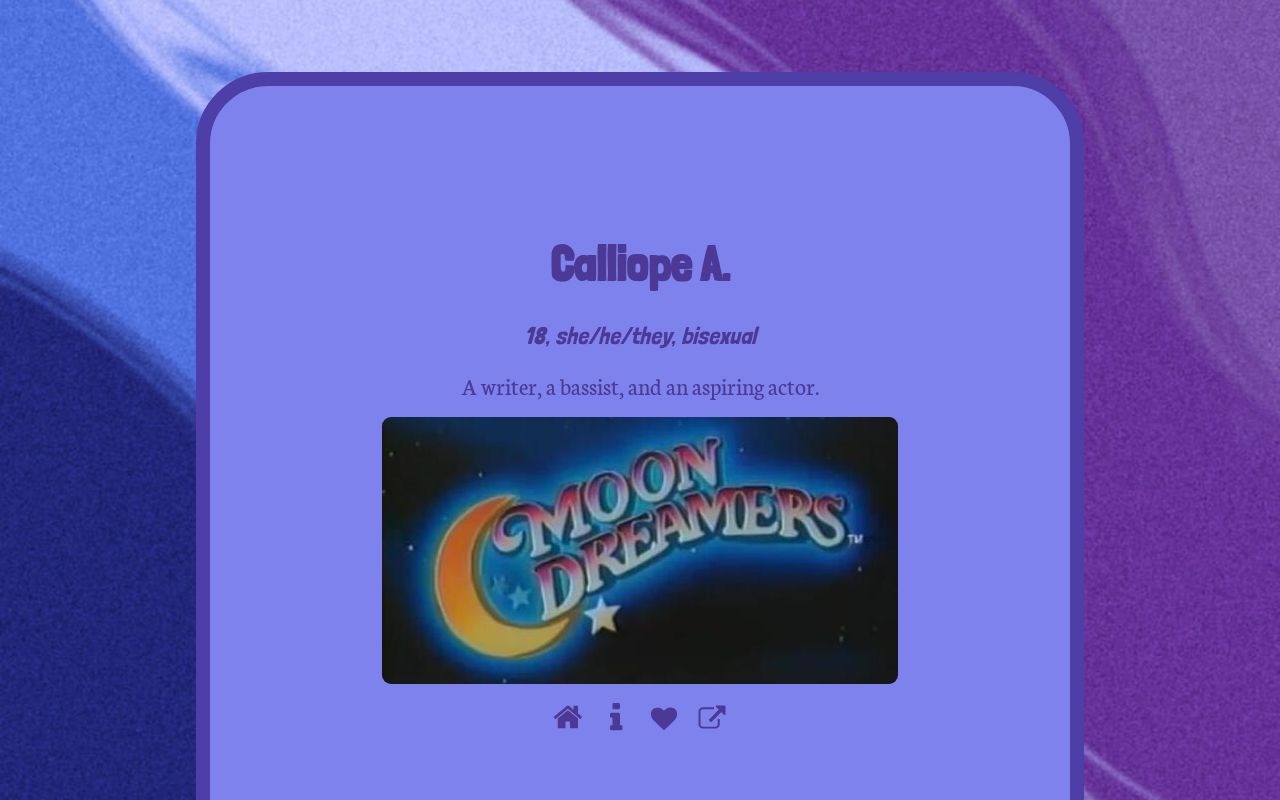 callie's groovy card